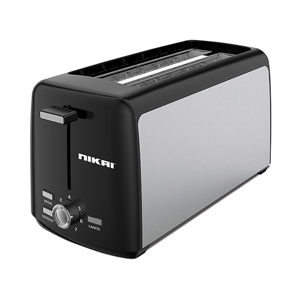 Order Nikai 4 Slice Bread Toaster, 1400W, NBT666S1 Online at Special ...