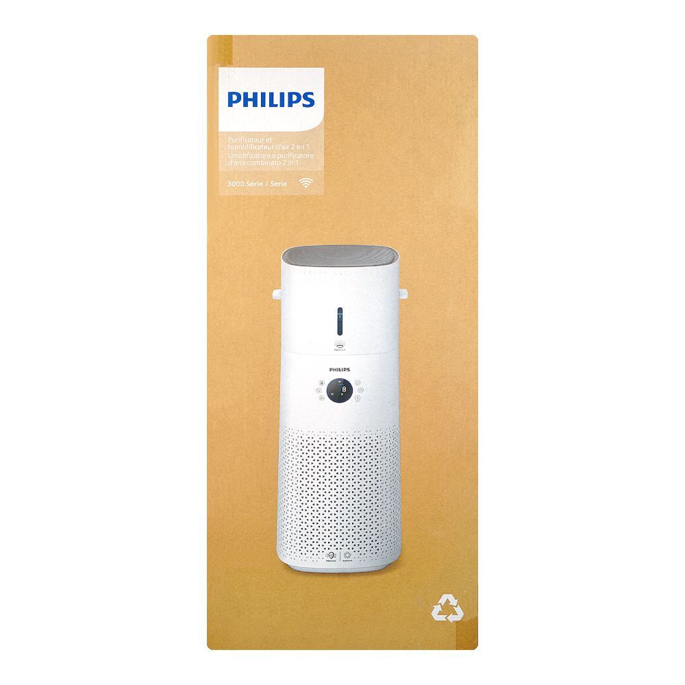 Buy Philips 3000 Series 2-in-1 Purifier And Humidifier, AC3737/10 ...
