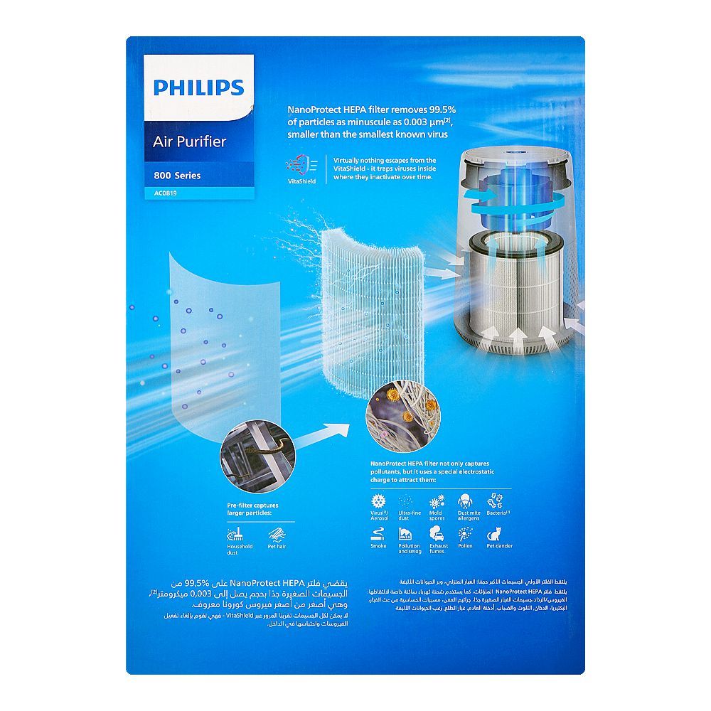 Order Philips 800 Series Air Purifier, AC8019/90 Online at Special ...