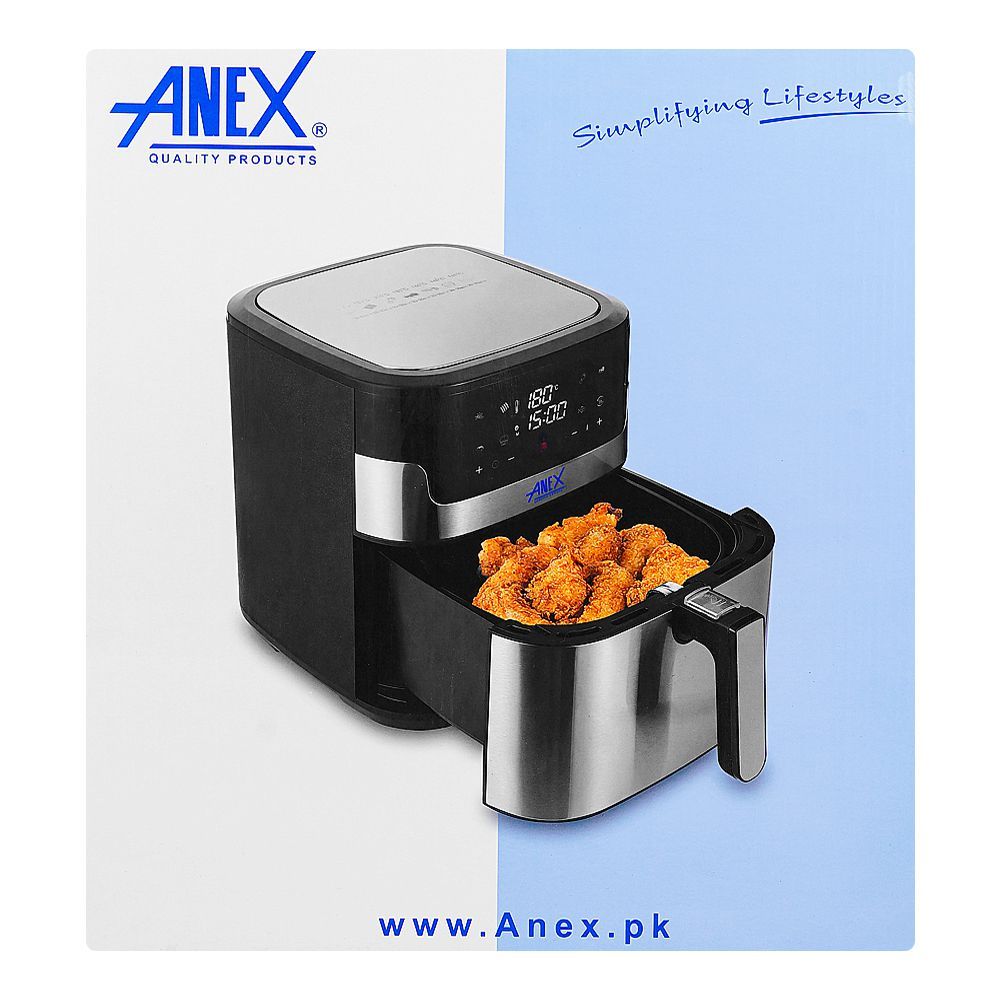 Order Anex Deluxe Air Fryer, 8000ml Capacity, AG-2024 Online at Special Price in Pakistan ...
