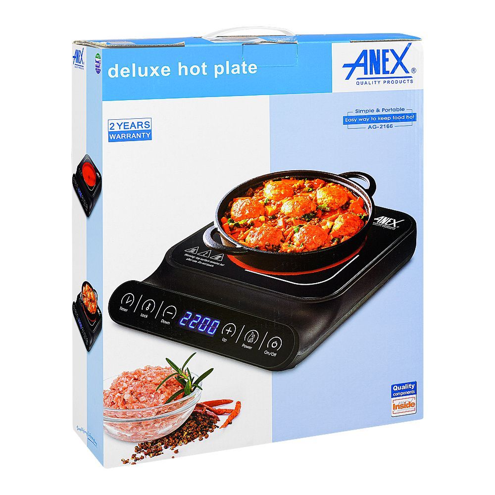 Buy Anex Delux Hot Plate, 2200W, AG-2166 Online at Special Price in ...