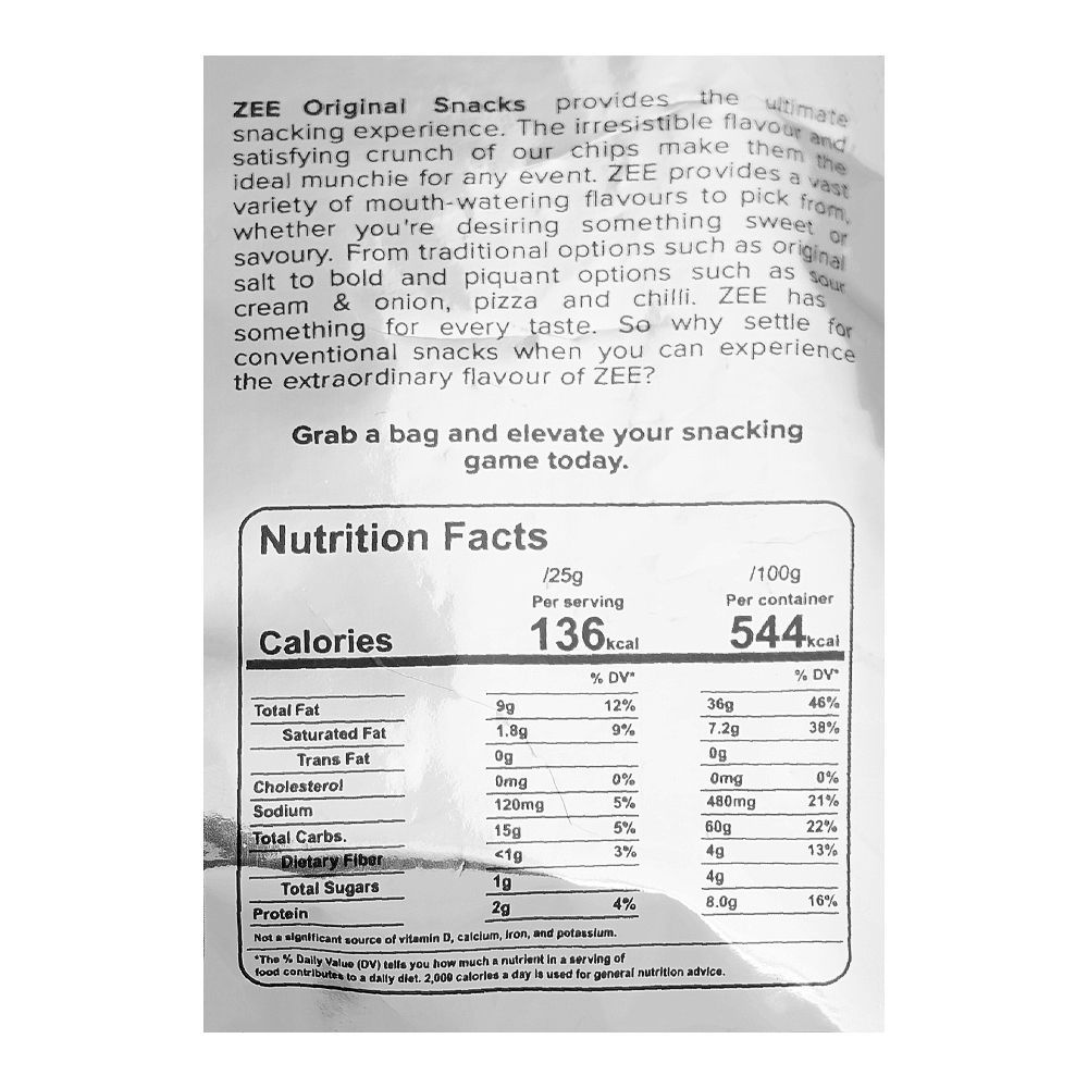 Order Zee Stack-It BBQ Potato Chips, 62g Online at Best Price in ...