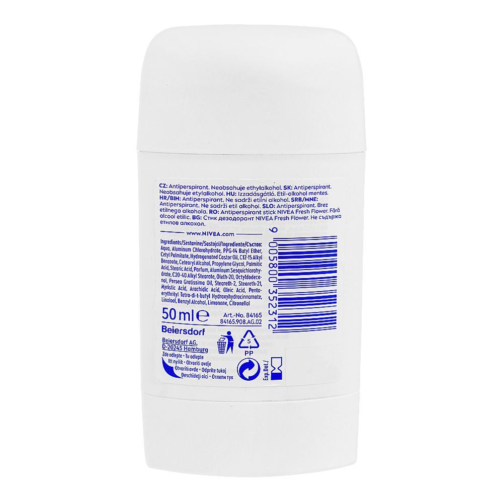 Purchase Nivea Fresh Flower Infini Fresh Deodorant Stick, 50ml Online ...