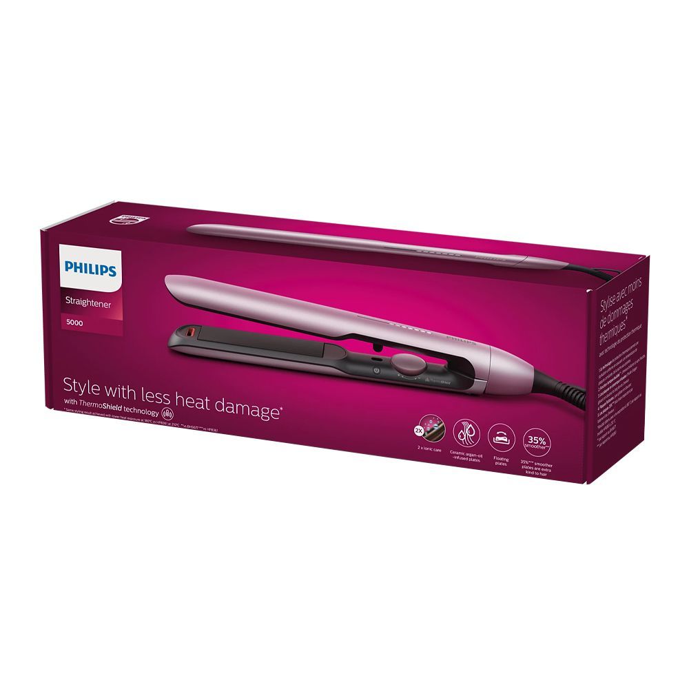 Buy Philips 5000 Thermoshield Hair Straightener, BHS530 Online at ...
