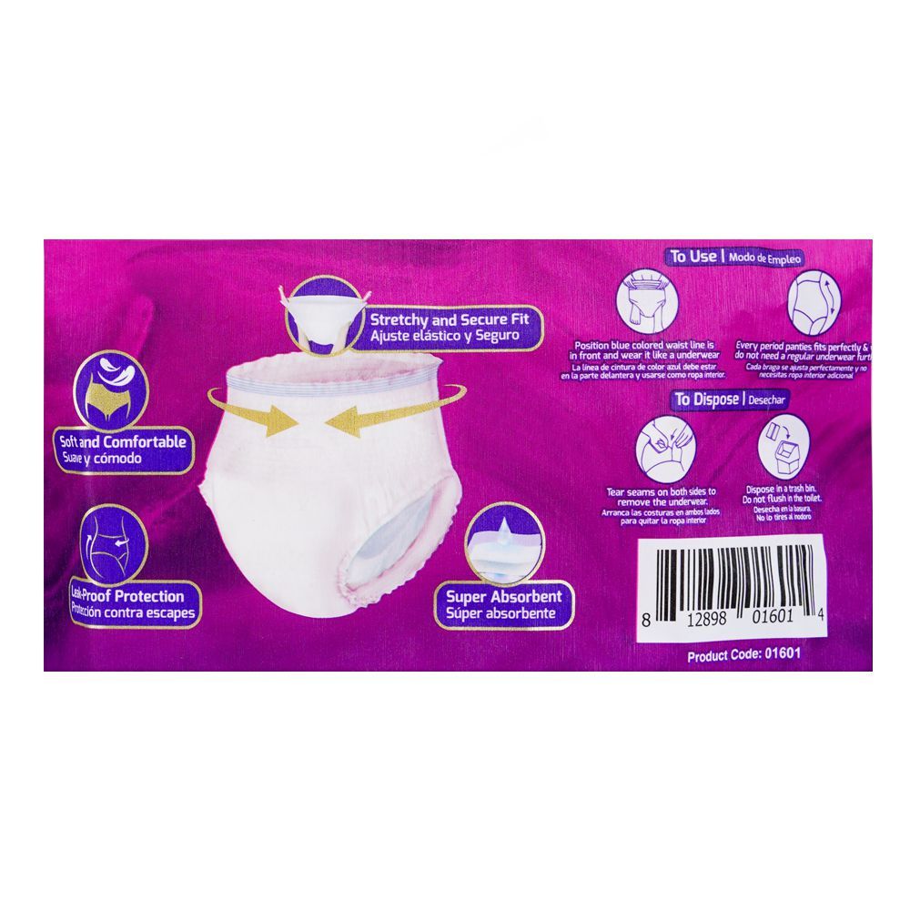 Buy Bodyform Disposable Overnight Period Pants, Large, 2-Pack Online at ...