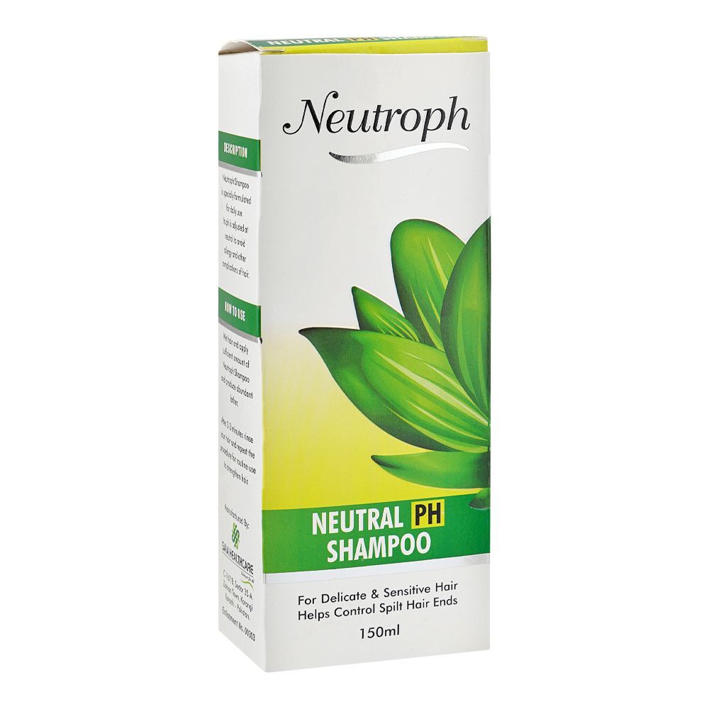 Neutroph Neutral PH Shampoo, Control Split Hair Ends, For Sensitive ...