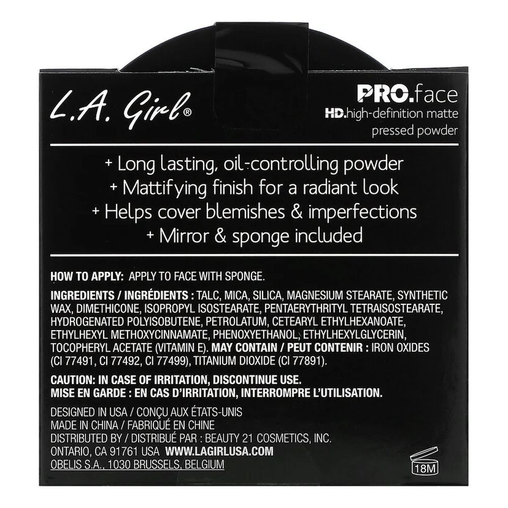 Order L.A. Girl Pro.Face Matte Pressed Powder, GPP610 Classic Tan ...