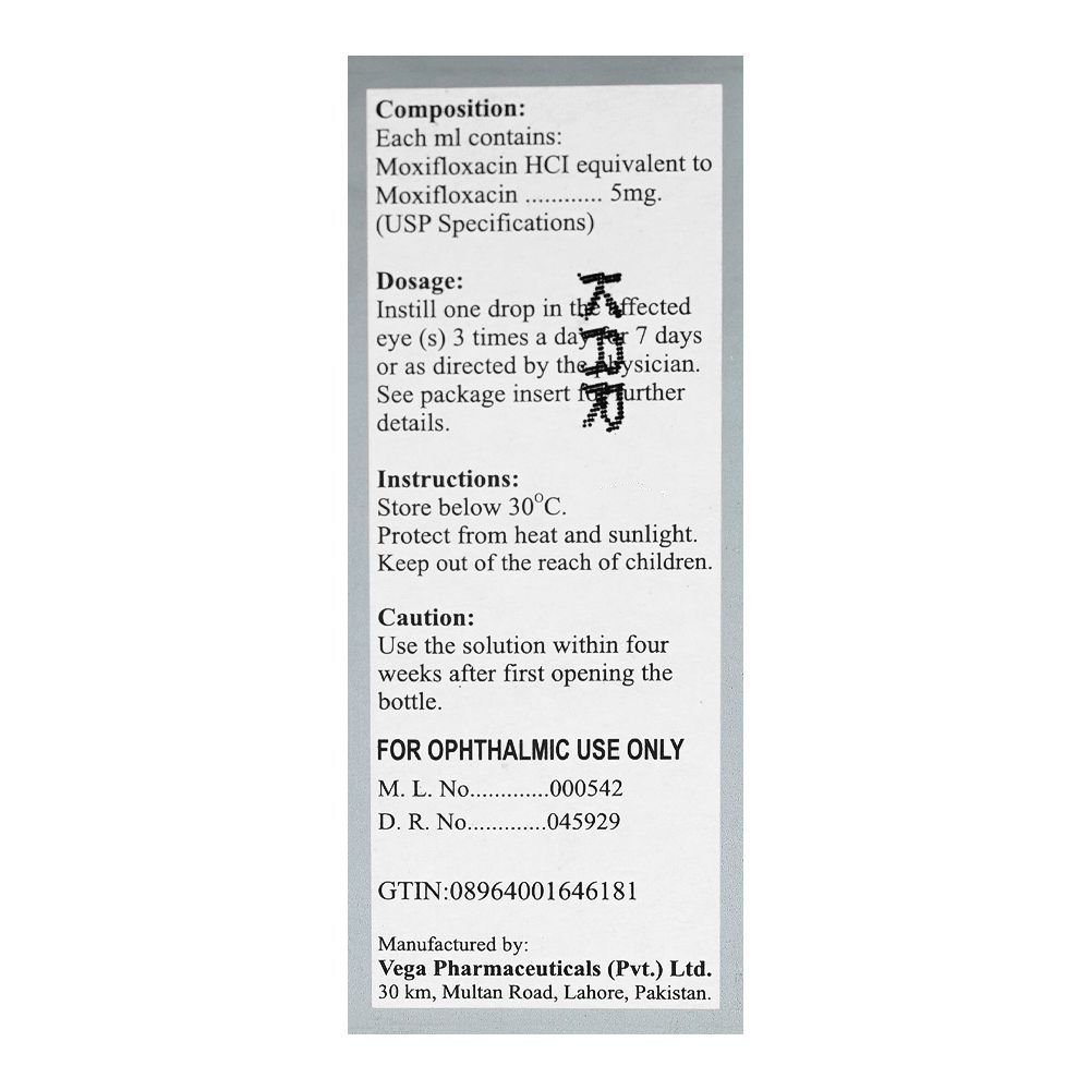 Eye Mox Ophthalmic Solution, 5ml