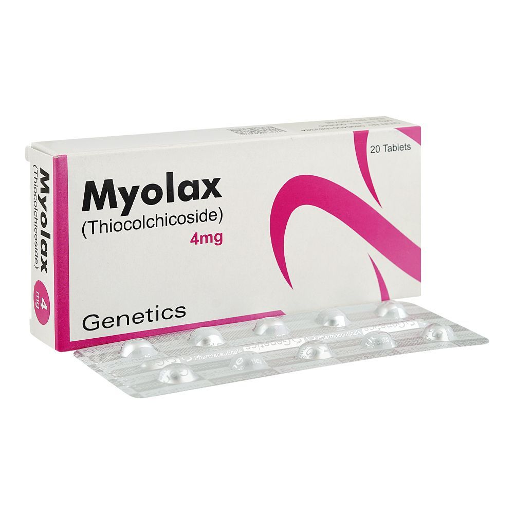 Myolax Tablets 4gm, Box (20 Tablets)