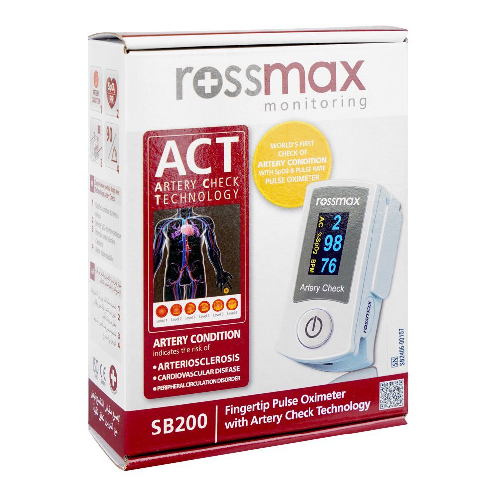 Order Rossmax Monitoring Pulse Oximeter, SB200 Online at Special Price ...