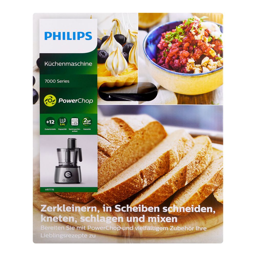 Purchase Philips 7000 Series Food Processor, 3400ml Capacity, 1300W ...