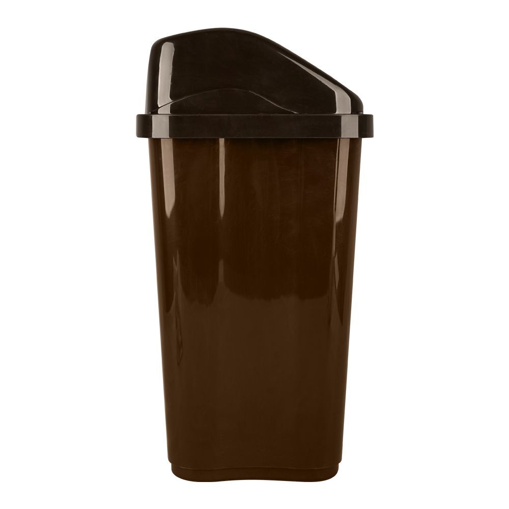 Buy Eco Plastic Dustbin With Lid, 11000ml, Brown Online at Special ...