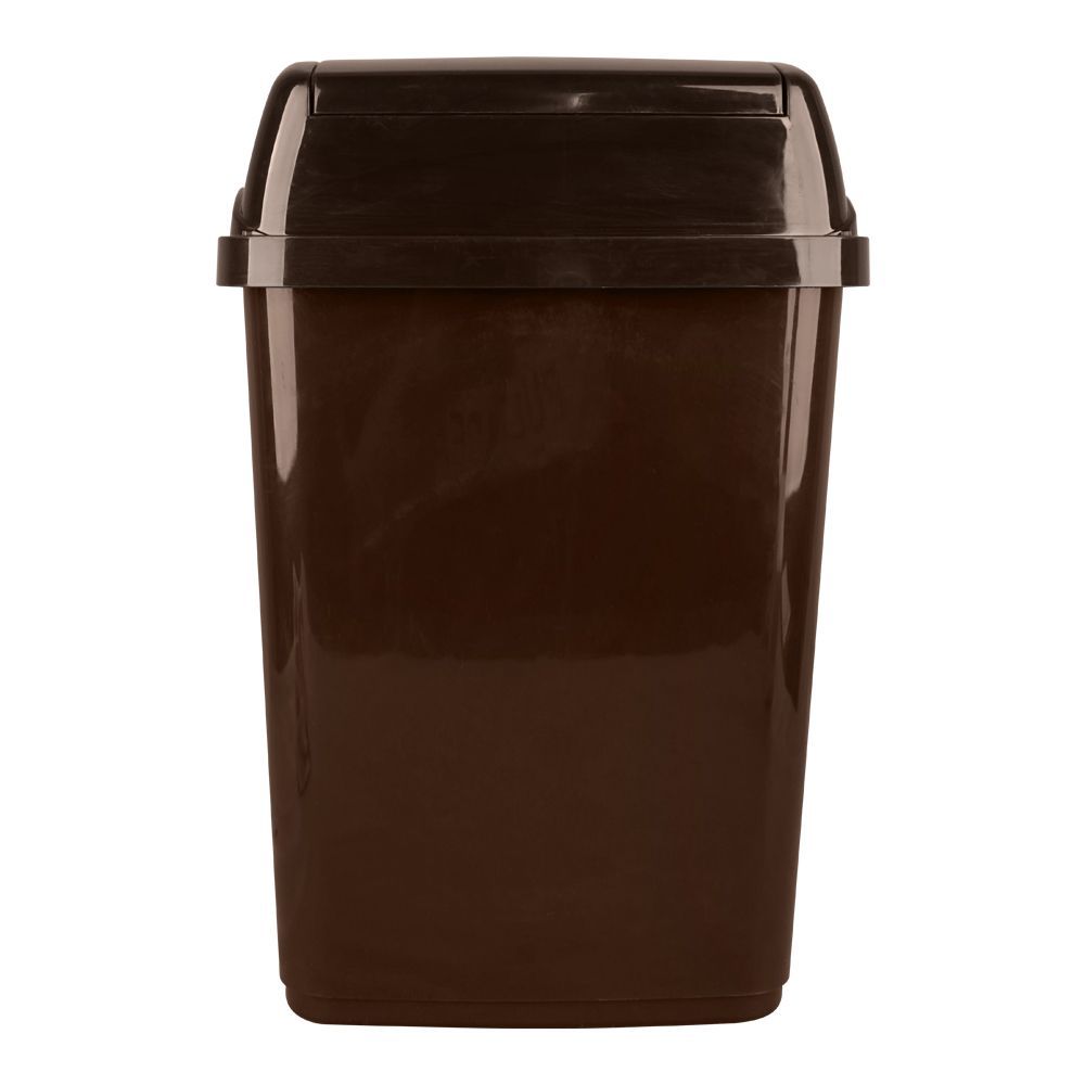 Buy Eco Plastic Dustbin With Lid, 11000ml, Brown Online at Special ...