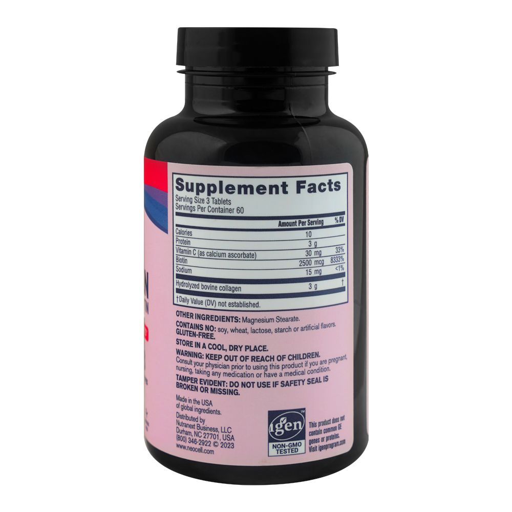 Neocell Super Collagen Dietary Supplement, 180 Tablets