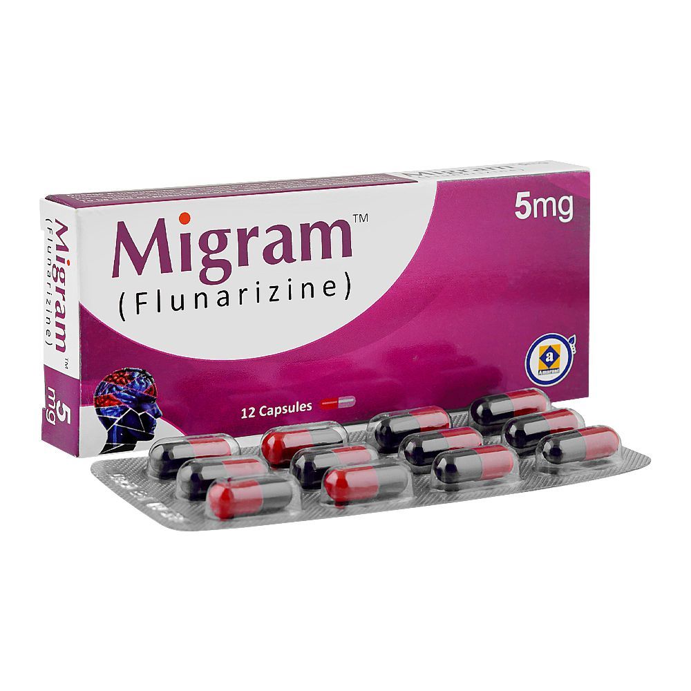 Migram 5mg Capsules, Box