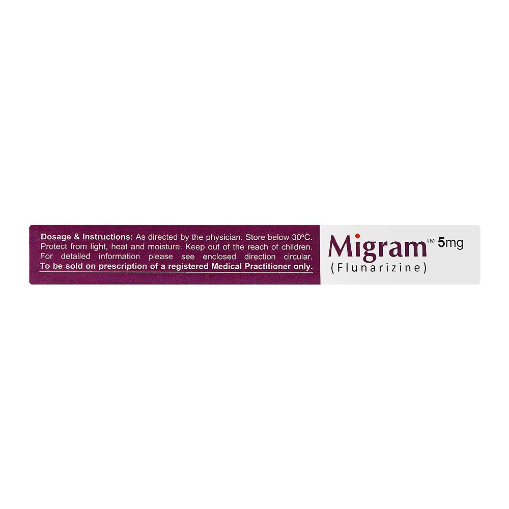Migram 5mg Capsules, Box