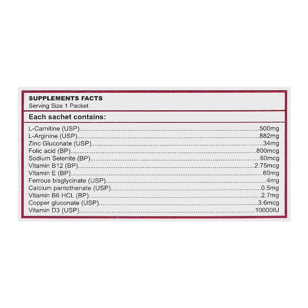 Visfer-F Sachet For Women, Sugar Free, Orange Flavour, Box