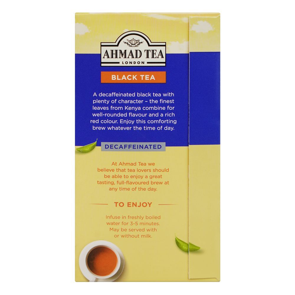 Order Ahmad Tea Decaffeinated Black Tea Bags, 20-Pack Online at Best ...