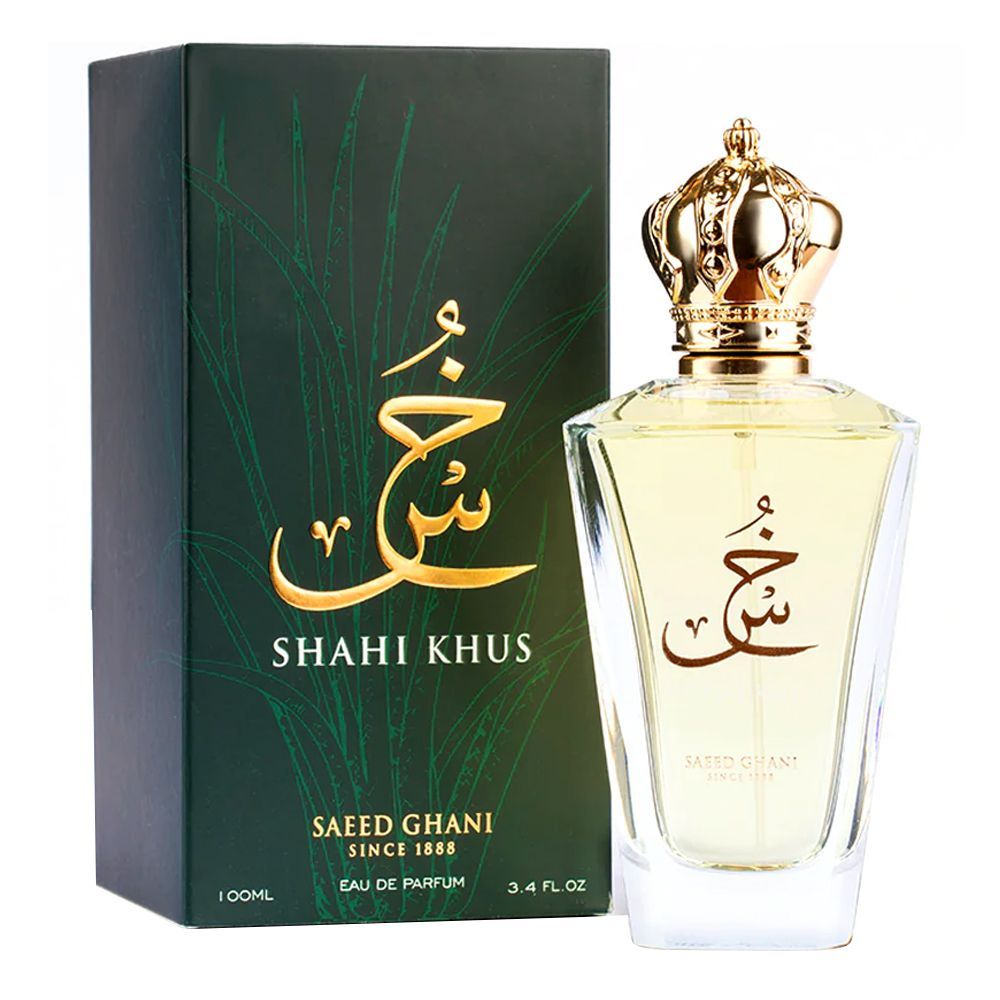 Saeed Ghani Shahi Khus, Eau de Parfum, For Men, 100ml