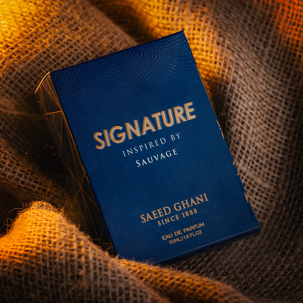Buy Saeed Ghani Signature Perfume Inspired By Sauvage, Eau de Parfum, For Men, 50ml Online at ...