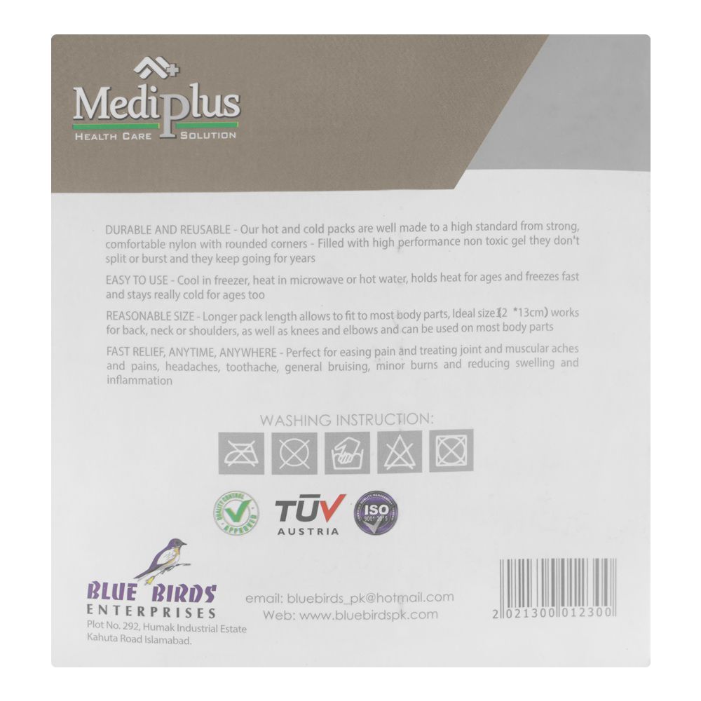 Blue Bird Enterprises Medi Plus Orthopedic Solution Hot Cold Pack