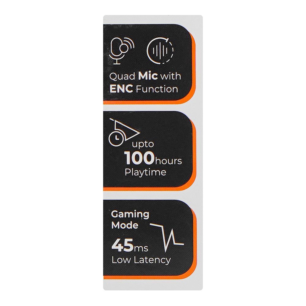 Buy Zero Wave Pro Wireless Earbuds, Quad Mic ENC, IPX4 Water Resistant ...