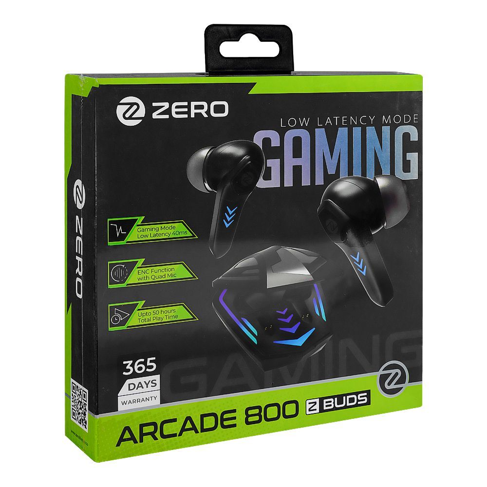 Order Zero Arcade 800 Wireless Earbuds, 40ms Hyper Low Latency, RGB ...