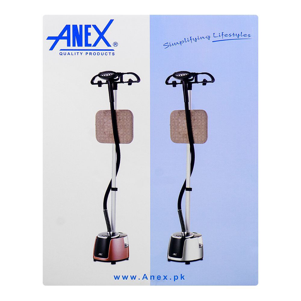 Purchase Anex Deluxe Garment Steamer, 2000W, 2100ml Water Tank, Silver ...