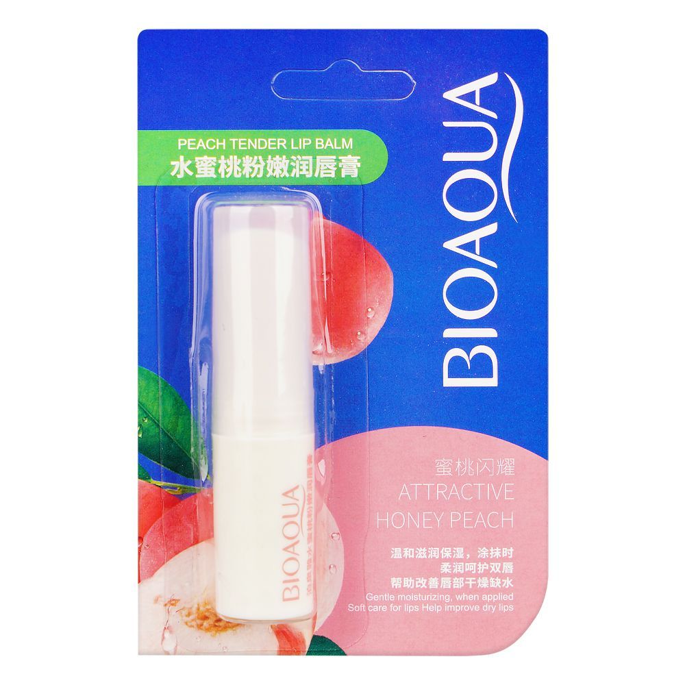 Order Bioaqua Peach Lip Balm, Hydrating & Moisturizing, 2.7g, BQY00638 ...