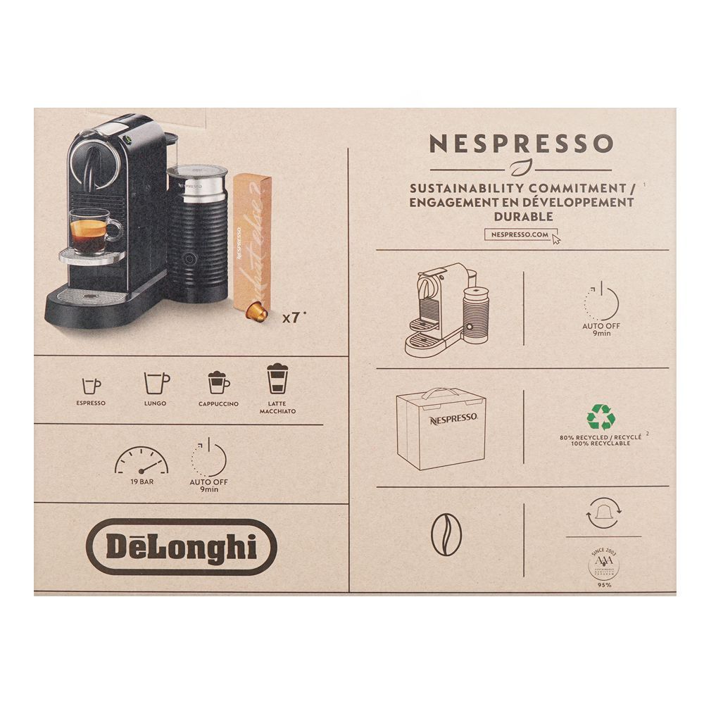 Buy Nespresso Citiz & Milk Coffee Machine, 1720W, Black, (4109T10202 ...