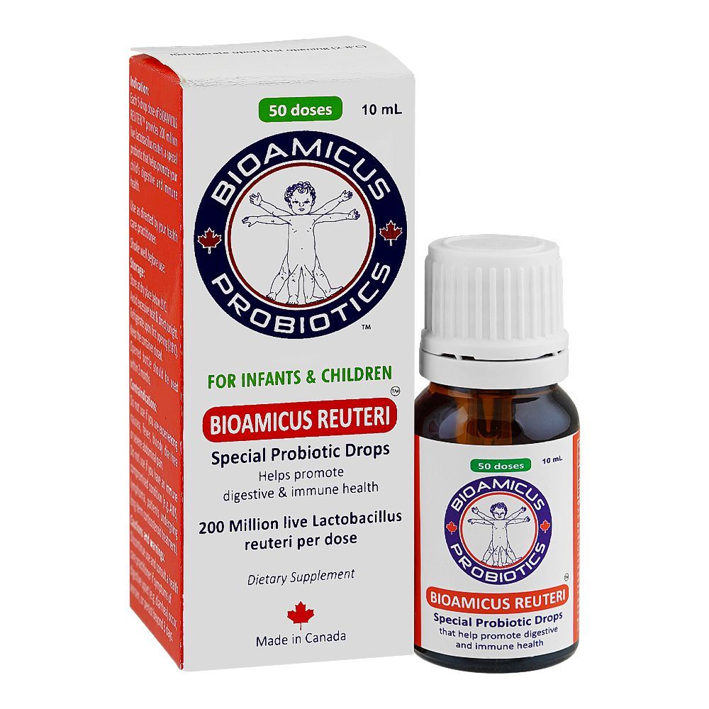 Bioamicus Probiotics Reuteri Drop, 10ml