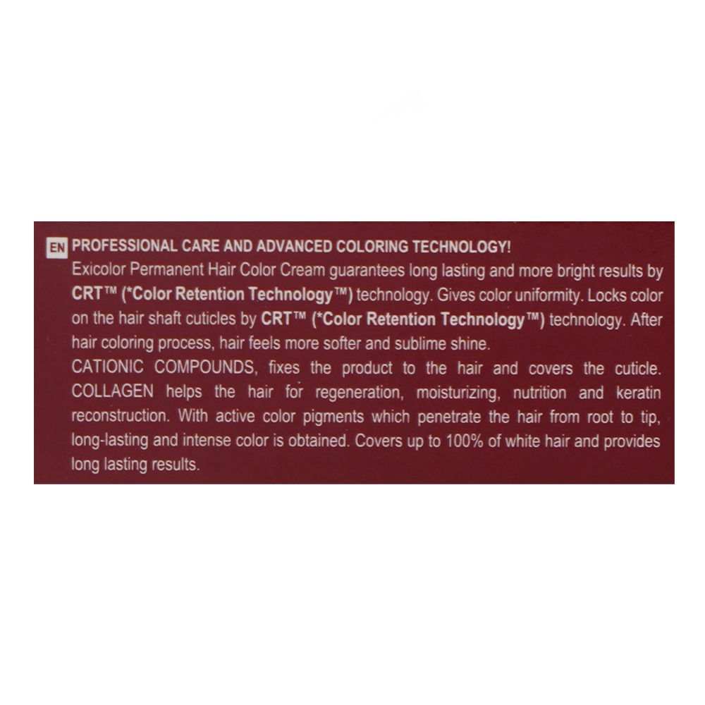 Purchase Okay Exicolor Permanent Hair Color, 60ml, No. 6.71 Dark Blonde ...