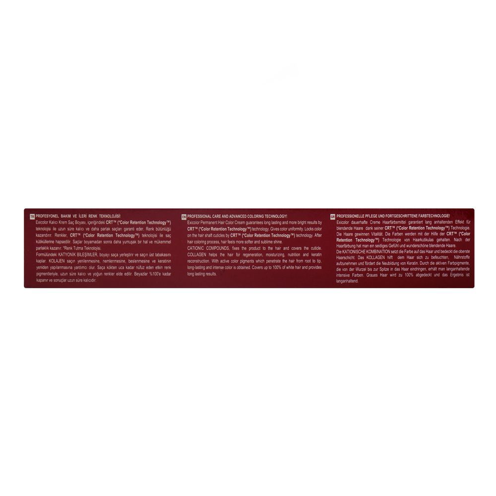 Buy Okay Exicolor Permanent Hair Color, 60ml, No. 7.0 Intense Blonde ...