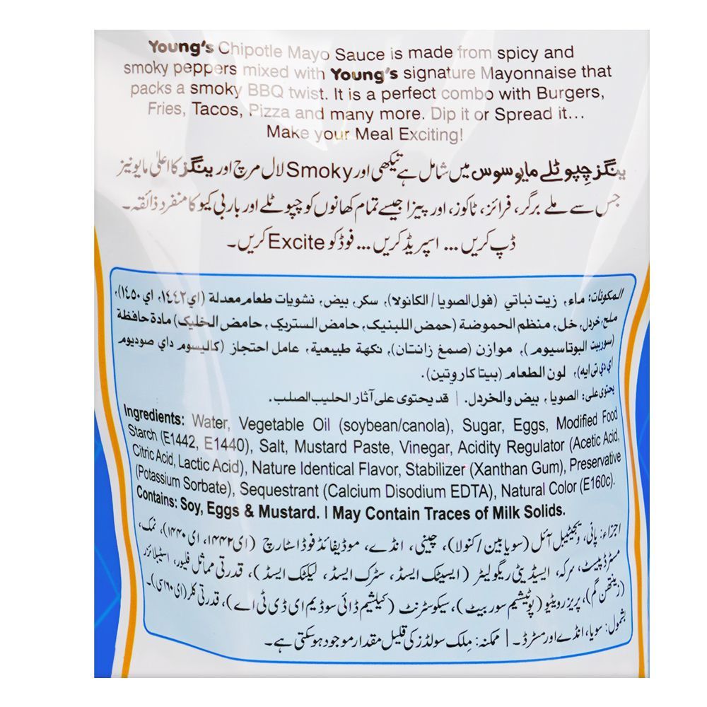 Order Young's Chipotle Mayo Sauce, 500ml Pouch Online at Special Price ...