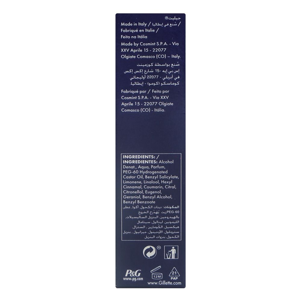 Buy Gillette Refreshing Breeze Splash After Shave, 100ml Online at ...