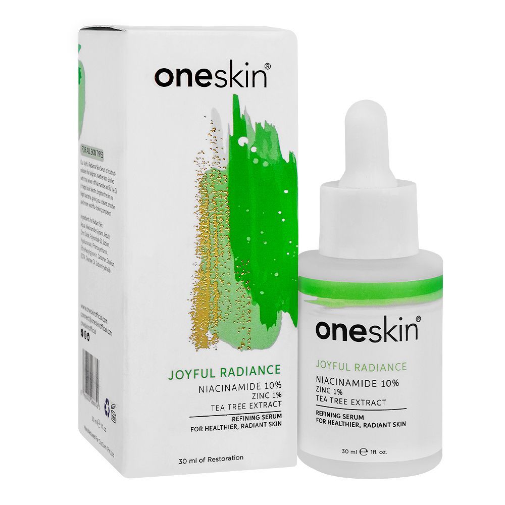 Purchase Oneskin Joyful Radiance Serum with Niacinamide 10%, Zinc 1% ...