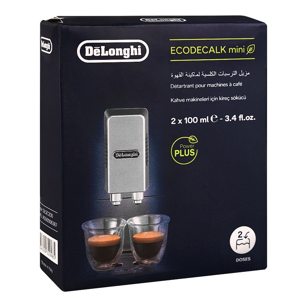 Buy DeLonghi EcoDecalk Mini Descaler, 2x100ml, Espresso & Coffee ...