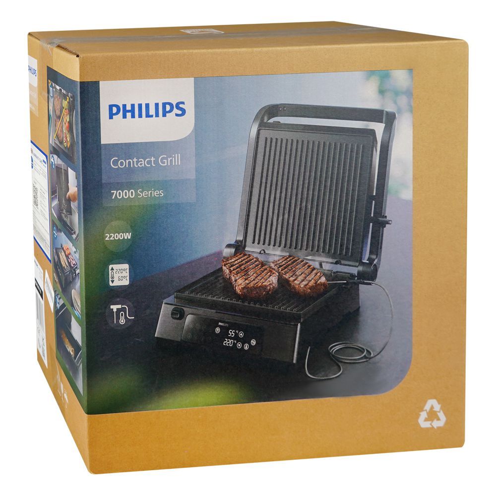 Purchase Philips 7000 Series Electric Contact Grill, 2200W, HD6307/70 ...