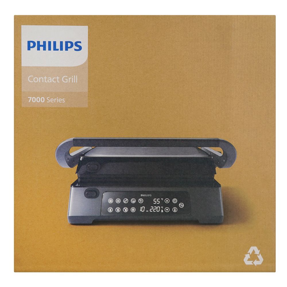 Purchase Philips 7000 Series Electric Contact Grill, 2200W, HD6307/70 ...