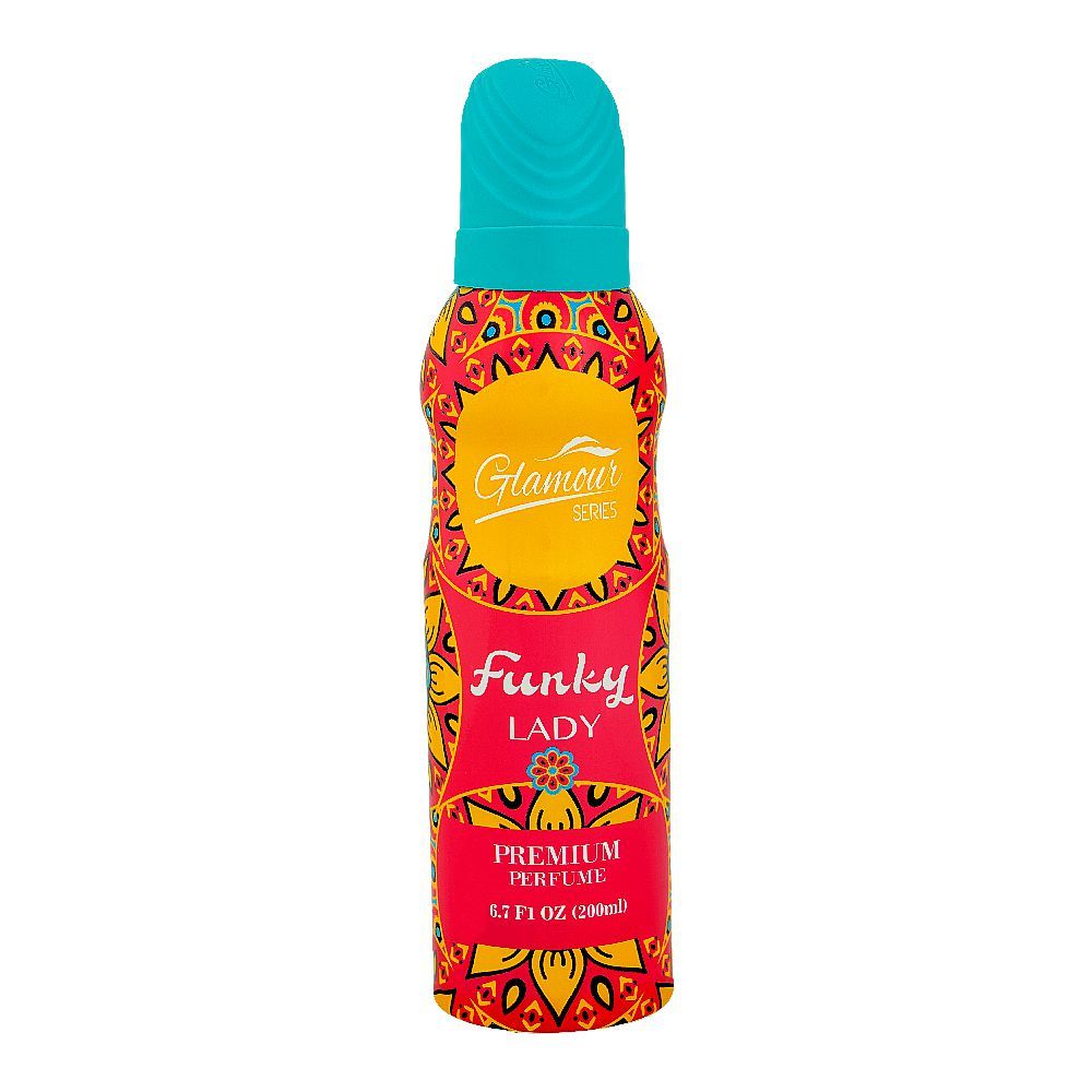 Glamour Series Funky Lady Premium Body Spray, For Women, 200ml