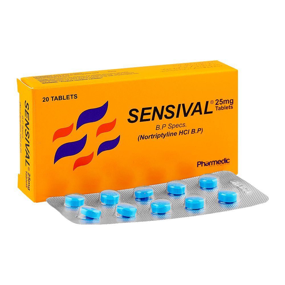 Sensival Tablets 25mg, Box (20 Tablets)