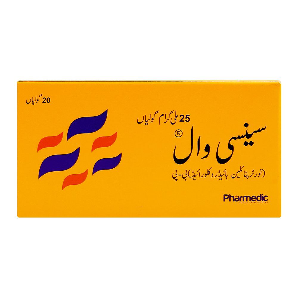 Sensival Tablets 25mg, Box (20 Tablets)