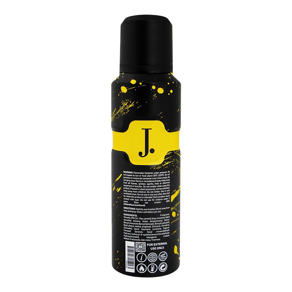 J. Enigma No Gas Perfume Body Spray, For Men, 120ml