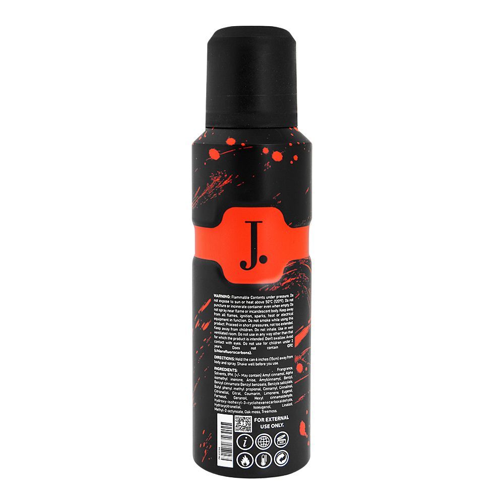 Purchase J. Pinnacle No Gas Perfume Body Spray, For Men, 120ml Online ...