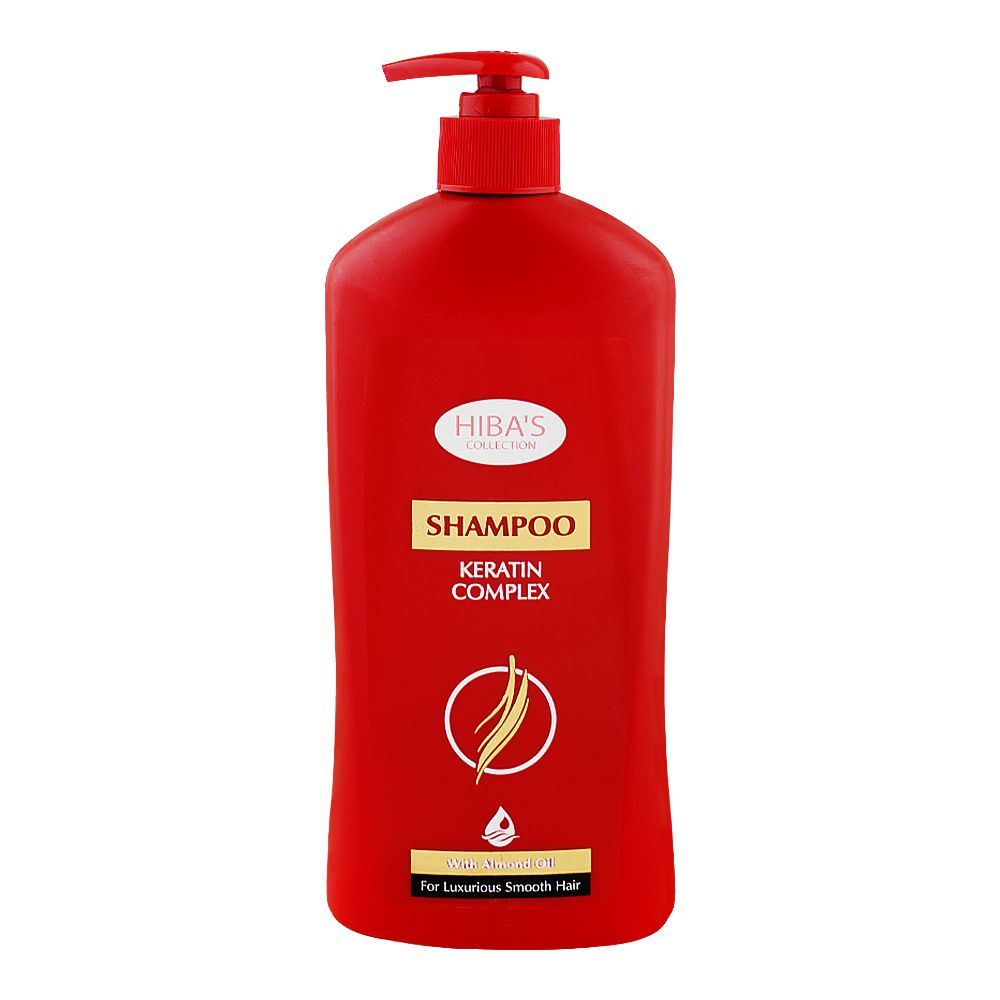 Order Hiba's Collection Keratin Complex Shampoo with Almond Oil, For ...