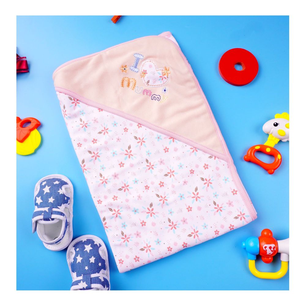 Kids Center I Love Mummy Baby Wrapping Sheet, Soft Cotton Swaddle ...