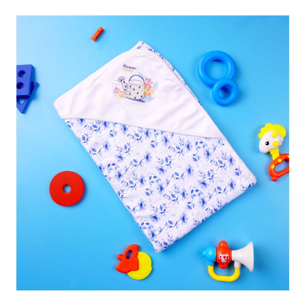Kids Center Flower Freshy Baby Wrapping Sheet, Soft Cotton Swaddle ...