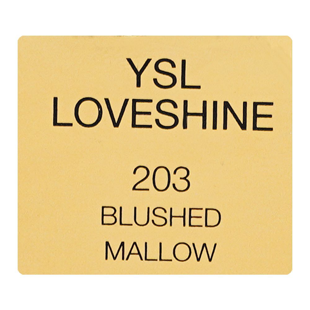 Yves Saint Laurent Love Shine Lipstick, 3.2g, 203 Blushed Mallow