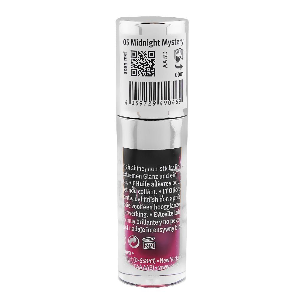 Essence Hydra Kiss Lip Oil, 4ml, 05 Midnight Mystery