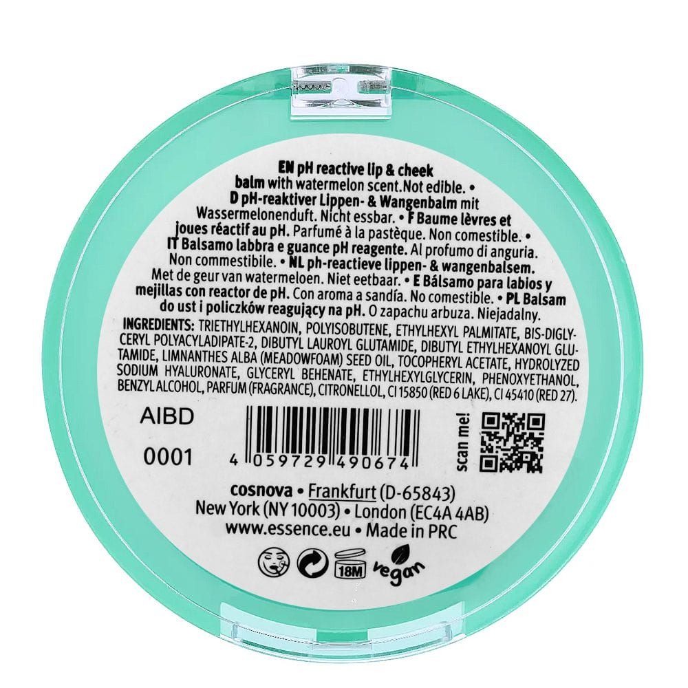 Essence Juicy Melon Tinted Lip & Cheek Balm, 3g